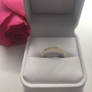Jewelry | Beautiful Gold Diamond Wedding Band | Poshmark